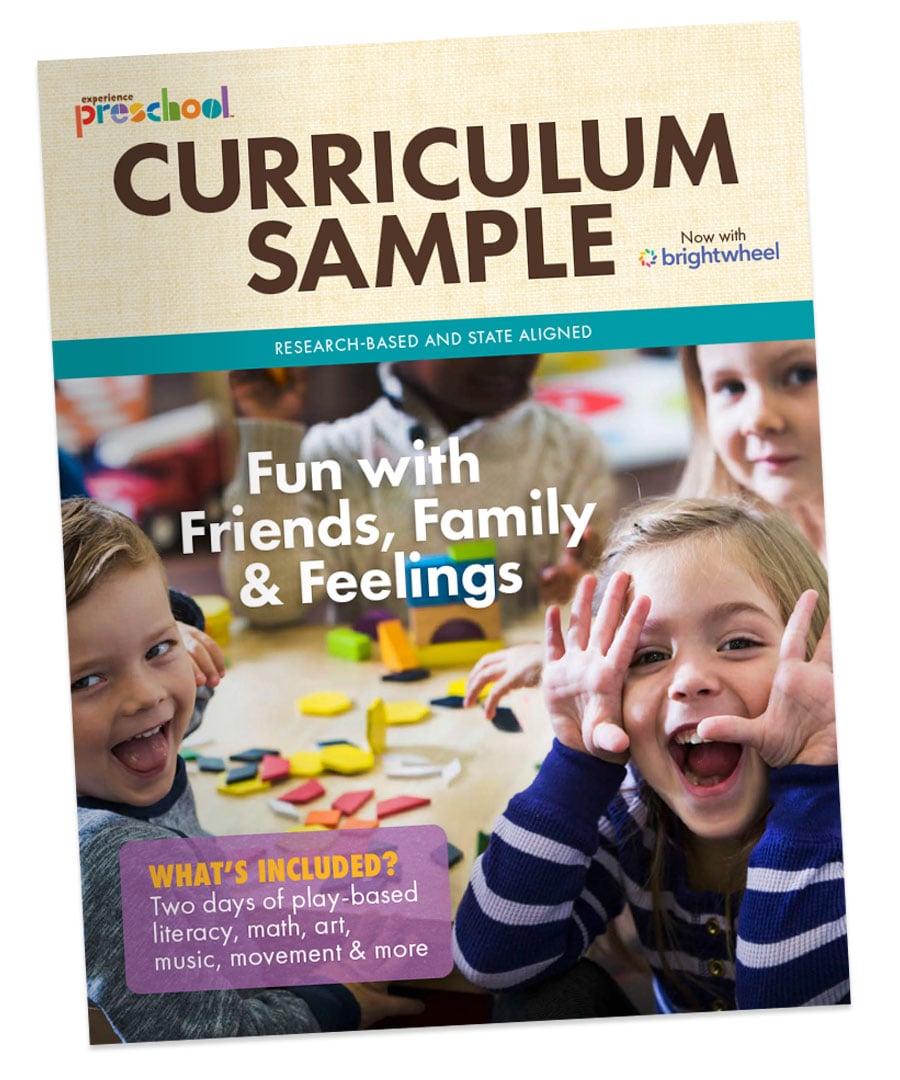 Samples | Experience Preschool Curriculum Sample